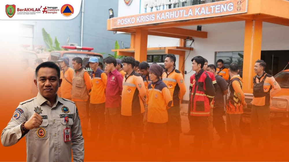 BPBD Kalteng Tegaskan Komitmen “Kalteng Bebas Kabut Asap 2025 ...