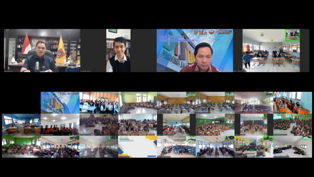 Siswa Kalteng Ikuti Webinar Persiapan UTBK 2026, Plt. Kadisdik Tekankan ...
